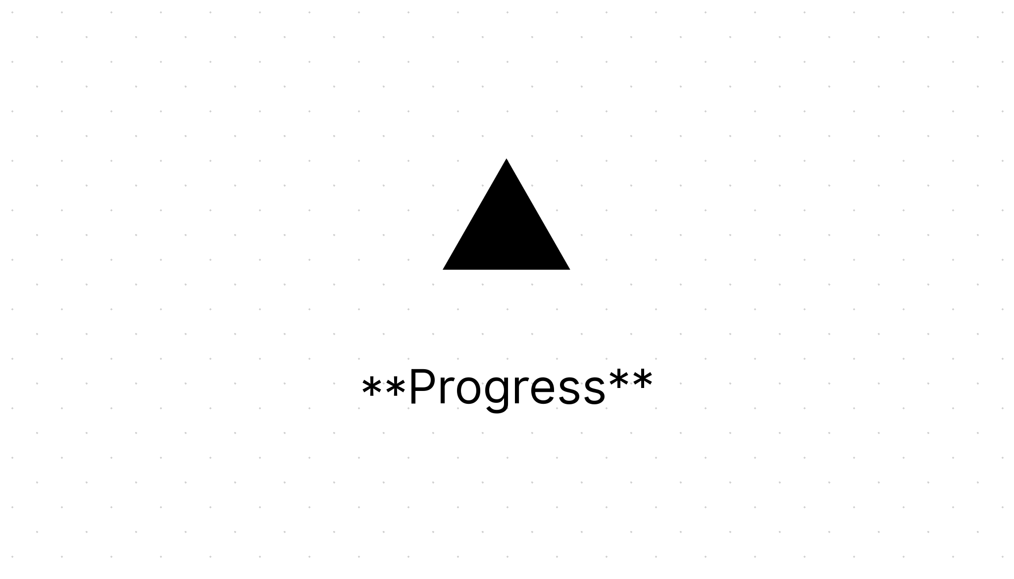 progress